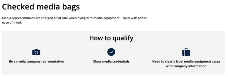 Travel Trick: Save On Baggage Fees With a Media Pass - Erika Kullberg