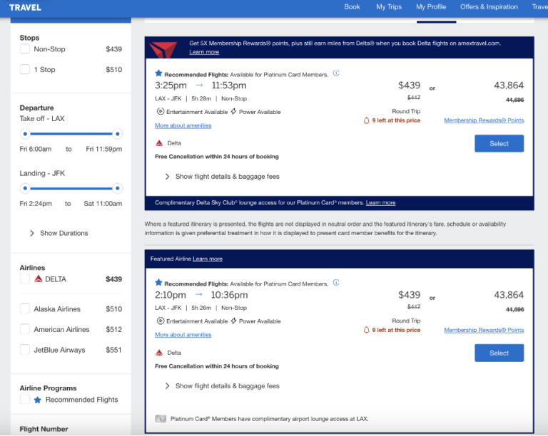 How To Use American Express Travel® to Book a Trip on Points